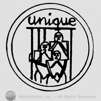 Mark with Three humans inside a circle, Unique | #66259