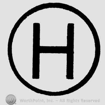 Mark with Uppercase H inside a circle | #66310