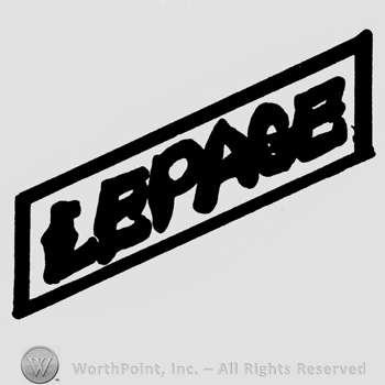 Mark with Lepage written with uppercase letters | #66441
