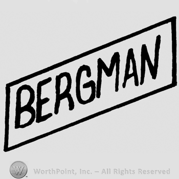 Mark with Bergman written with uppercase letters | #66449