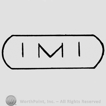 Mark with IMI written with uppercase letters | #66496