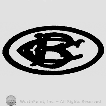 Mark with Uppercase CB inside an oval | #66716