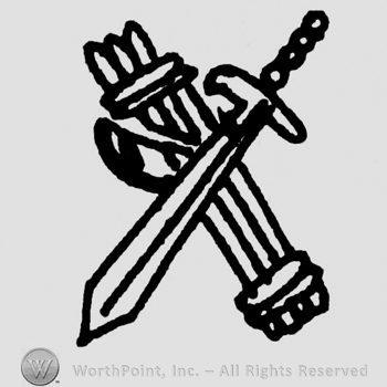 Mark with Sword and arrows | #66869