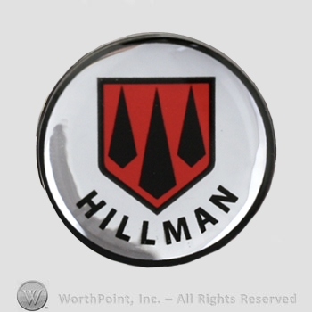 Mark with The text "HILLMAN", a shield with three | #671290