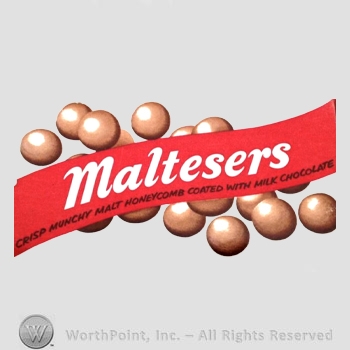 Mark with The text "maltesers" inside a geometric | #671433