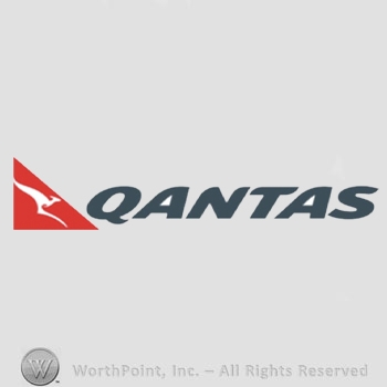 Mark with The text "QANTAS" and an airplane tail | #671555