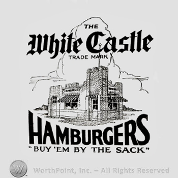 Mark with The text "THE White Castle TRADE MARK | #671809