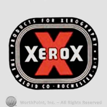 Mark with The text "X XEROX " inside a geometric | #671825
