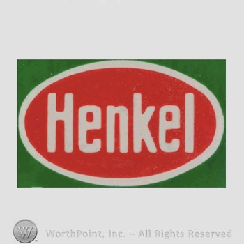 Mark with The text "Henkel" inside an oval, all | #672450