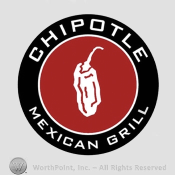 Mark with The text "CHIPOTLE MEXICAN GRILL", two | #672695