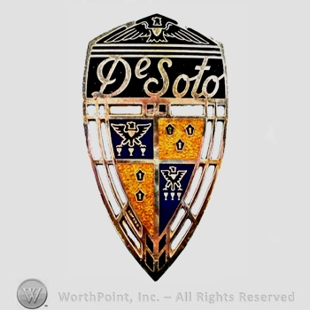 Mark with The text "DeSoto", three eagles, five | #672741