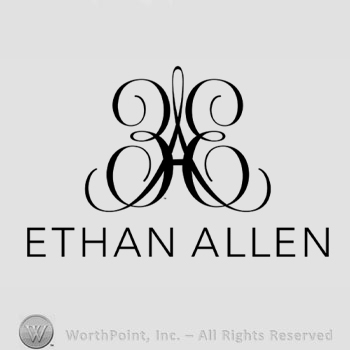 Mark with The text "ETHAN ALLEN" and a monogram | #672786