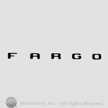 Mark with The text "FARGO". | #672794