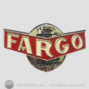Mark with The text "FARGO" a globe and a | #672796