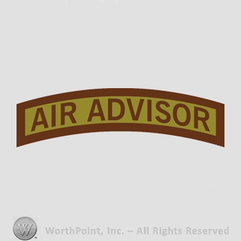 Mark with A border and the text ''AIR ADVISOR''. | #678514