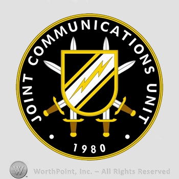 Mark with A disc, the text ''JOINT COMMUNICATIONS | #678781