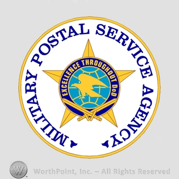 Mark with A device, the text ''MILITARY POSTAL | #678791