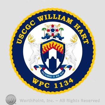 Mark with A disc, the text ''USCGC WILLIAM HART'' | #678914