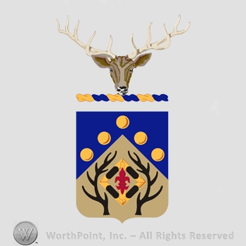 Mark with An elk's head, a shield, five heraldic | #680480
