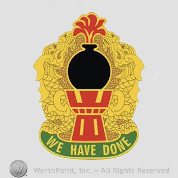 Mark with A device, a grenade, a castle tower, | #680653