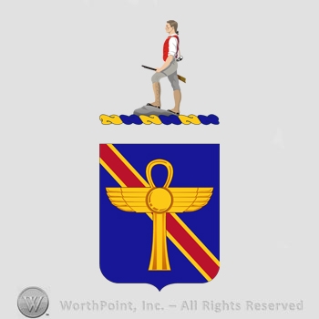 Mark with A warrior man, a shield, a bendlet, an | #680674