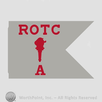 Mark with A device, the text ''ROTC'', a torch | #681362