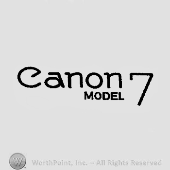 Mark with The number 7 and the text ''Canon | #684662
