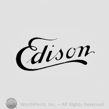 Mark with The word ''Edison". | #684706