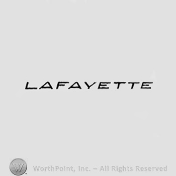 Mark with The word ''LAFAYETTE''. | #684780