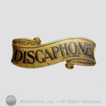 Mark with A ribbon and the text ''EDISON BELL | #684817