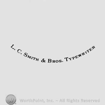 Mark with The text ''L.C.SMITH & BROS | #684899