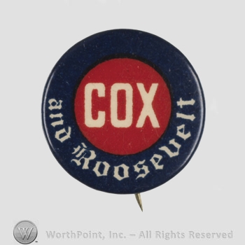 Mark with A Democratic Party pinback button for | #686274