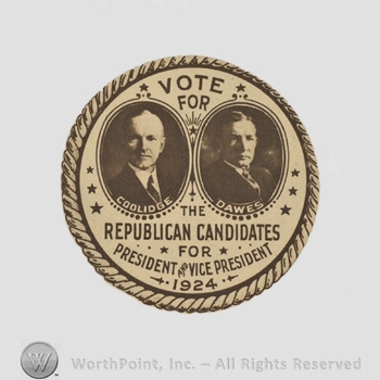 Mark with Republican Party election label sticker | #686278