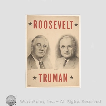 Mark with A Democratic Party campaign poster with | #686296