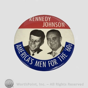 Mark with A Democratic Party button with | #686310