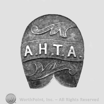 Mark with A tag and the letters ''A.H.T.A.''. | #686405