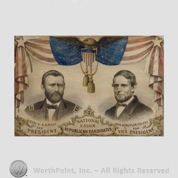 Mark with A Republican Party campaign poster with | #686461