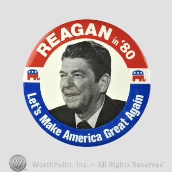 Mark with Ronald Reagan 1980 Presidential | #686586