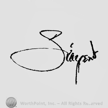 Mark with Josh Simpson signature as "Simpson" | #687316