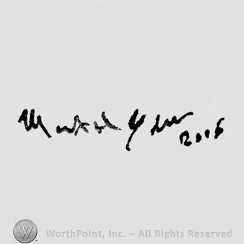 Mark with Martin Blank signature in full name and | #687334