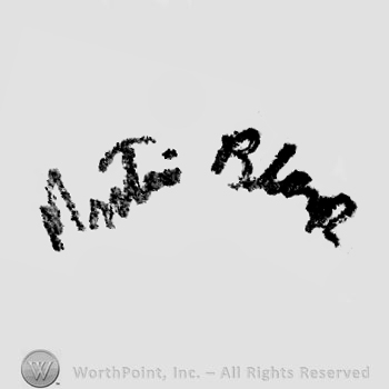 Mark with Martin Blank signature in full name. | #687336