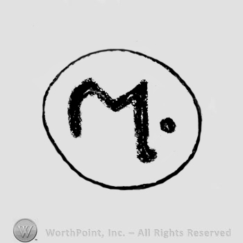 Mark with Michael Glancy "M." inital within a | #687349