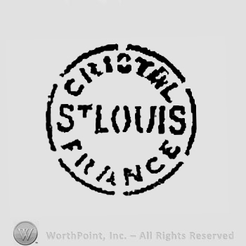 Mark with Text "CRISTAL St LOUIS FRANCE" within | #687372