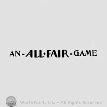 Mark with The text "AN-ALL+FAIR-GAME''. | #687548