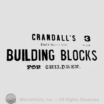 Mark with The text ''CRANDALL'S IMPROVED BUILDING | #687561