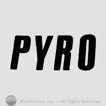 Mark with The word ''PYRO''. | #687632