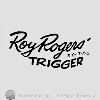 Mark with The text ''Roy Rogers RICH TOYS | #687639