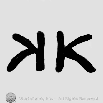 Mark with Back-to-back "K"s. | #694259
