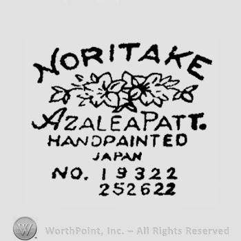 Mark with “Noritake Azalea Hand Painted Japan" | #694309