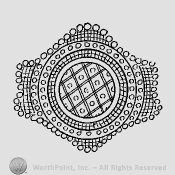 Mark with Glass Pattern: Candlewick. | #696537